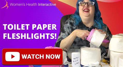 How To Make A Fleshlight Pocket Pussy Using Toilet Paper