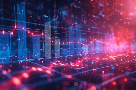 Premium Photo Chart Of Business Data Graph Diagram And Growth Ai Generative
