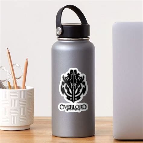 Overlord Anime Guild Emblem Ainz Ooal Gown Sticker For Sale By