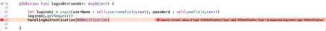 Swift2 Nsnotification Function Cannot Be Called Stack Overflow