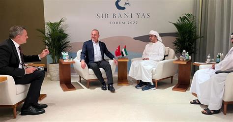 وزيرا خارجية الإمارات وتركيا يبحثان تعزيز التعاون الثنائي الخليج أونلاين