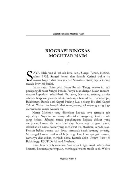 Contoh Karangan Biografi Ibu Saya
