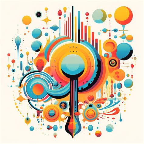 Abstract 3d Render Shape Design Premium Ai Generated Image