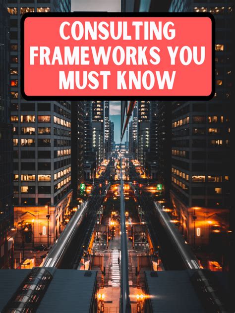 Consulting Frameworks You Must Know Pdf