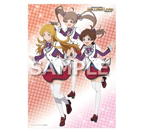 Blu Ray第3巻の一般法人店舗 購入特典デザインを公開！ アニメ公式『アイドルマスター ミリオンライブ！』blu Rayシリーズ好評