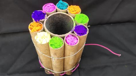 Holi Special Gulal Skyshot Holi Colour Cracker Entertainment By