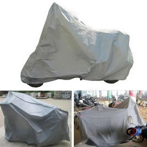 Protetor Completo Prata Motocicleta Capas Imperme Vel Poeira Respir Vel