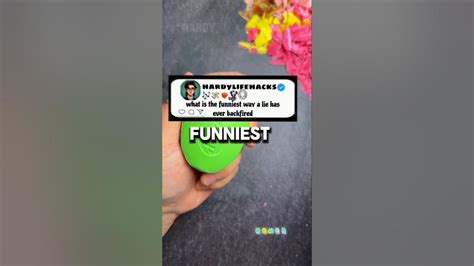 What is the funniest way a lie has ever backfired 👻....#shortsyoutube #shorts #funny - YouTube