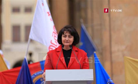 ნატო ჩხეიძე მიხეილ სააკაშვილი ფენიქსივით აღდგა და მუხტი გადასდო საზოგადოებას 1tv