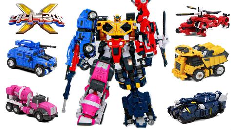 Mini Force Penta X Pentatron Set Transformer Robot Bolt Semi Hot Sex