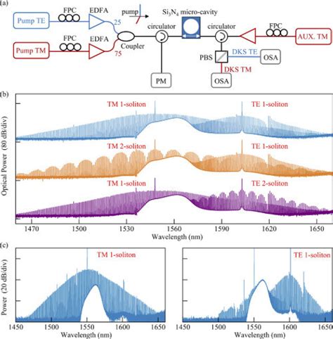 A Experimental Setup For Polarization Multiplexed Soliton Microcombs