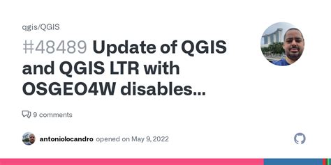 Update Of QGIS And QGIS LTR With OSGEO W Disables Processing And Other Plugins Issue