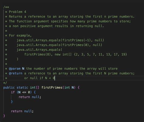 Solved Problem Returns A Reference To An Array Chegg