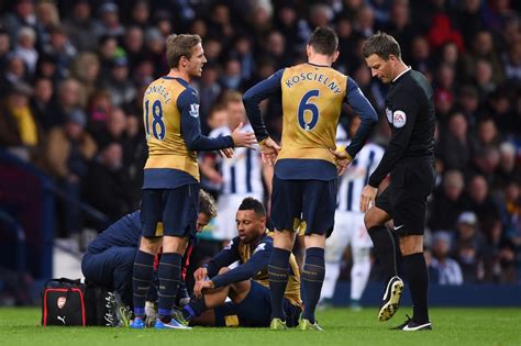 Francis Coquelin Injury Arsenal Midfielder Out For Two Months With