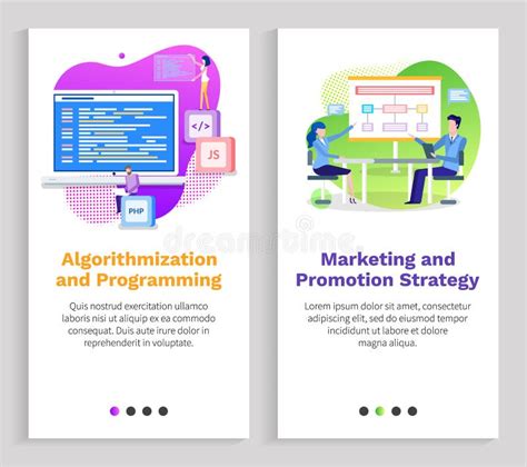 Strategy Algorithmization Stock Illustrations Strategy