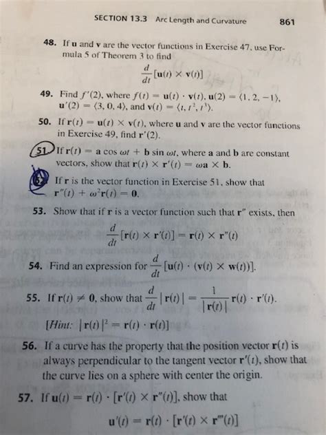 solved please help me with question 52 if r is the vector