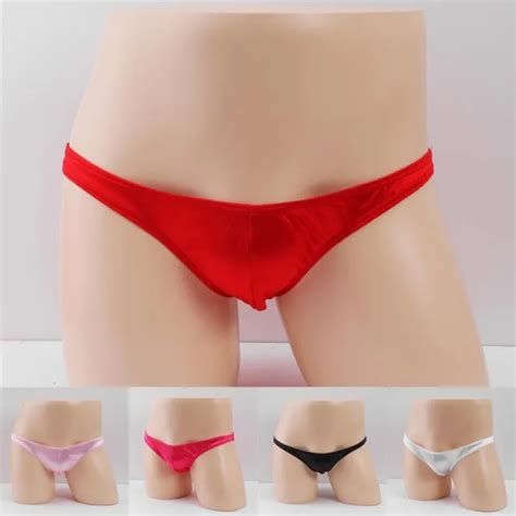 Slip For Hommes Culotte Sissy Souple U Convexe Poche Sous Vêtement