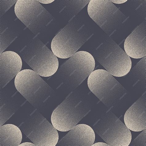 Premium Vector Dynamic Graphic Trendy Seamless Pattern Vector Dot Work Abstract Background