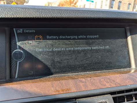 Weak Battery Display Small Premium BMW Repair Services In New York Since