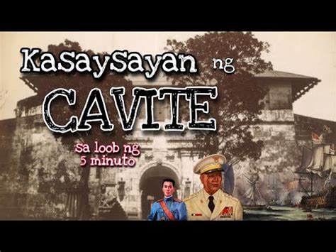 Kasaysayan Ng Cavite In Minutes History Guy Tagalog Explained Youtube