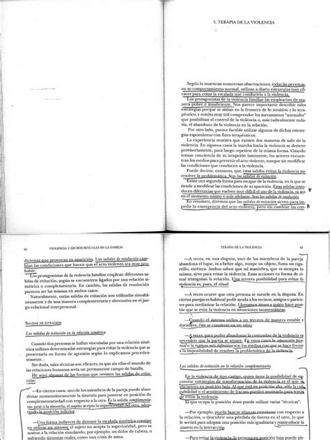 Perrone Violencia Y Abuso Sex Fliar 1ra Parte Cap5 Pdf