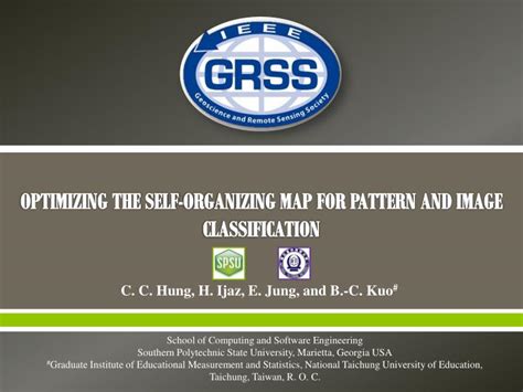 Ppt Optimizing The Self Organizing Map For Pattern And Image