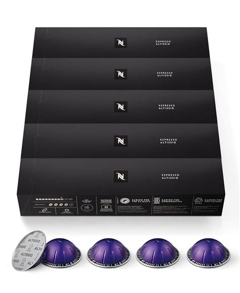 Nespresso Vertuo Altissio Espresso Coffee Pods User Manual