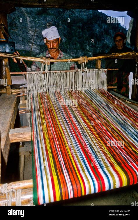 Weaving Their Own Material Is Nessesary For People In Remote Villages