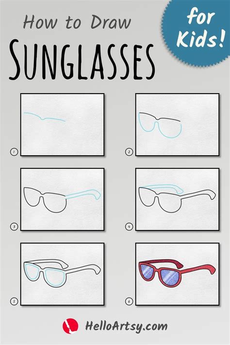 How To Draw Sunglasses Beach Drawing Drawings Drawing Sunglasses