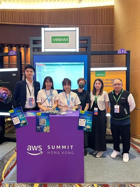 ruby wu on linkedin awssummit2023 veeam veeam aws awssummit