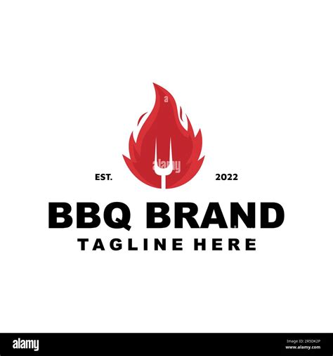 Bbq Logo Template Design Creative Stock Vector Image And Art Alamy