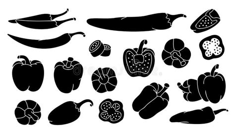 Red Hot Chili Pepper Sketch Hot Chili Peppers Illustration Red Pepper