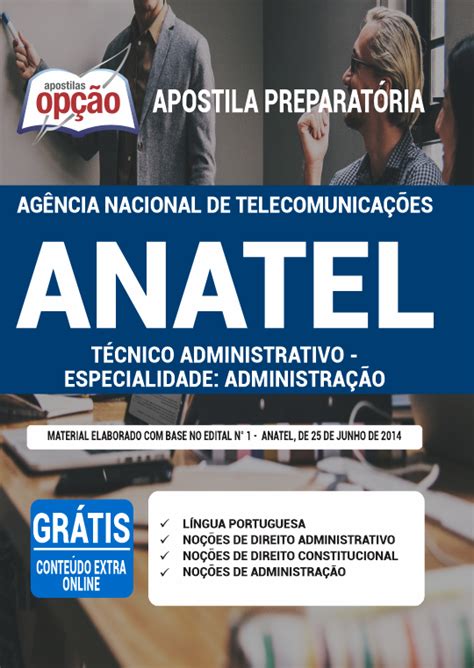Apostila Anatel Técnico Administrativo Especialidade Administrativo