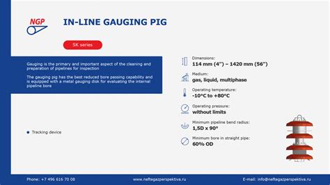 NefteGazPerspektiva Pipeline Gauging