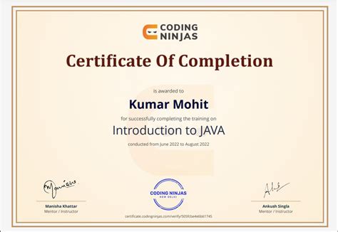 Linkedinconnections Java Coding Codingninjas Training Kumar Mohit