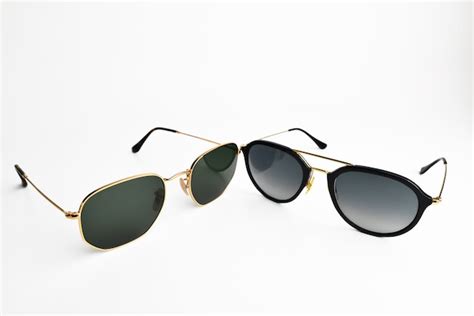Premium Photo Stylish Sunglasses Pair Isolated Fashion Concept