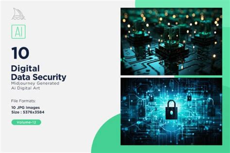 Visualizing Digital Data Security Set 12 Graphic By Microstock · Creative Fabrica