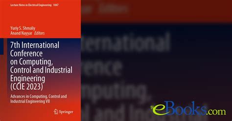 7th International Conference On Computing Control And Industrial