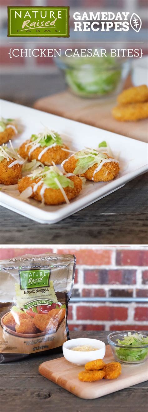 Delicious Chicken Caesar Bites For Your Football Party