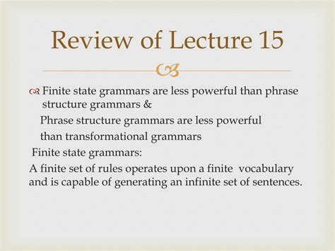 Ppt Transformational Generative Grammar Powerpoint Presentation Free Download Id 2606370