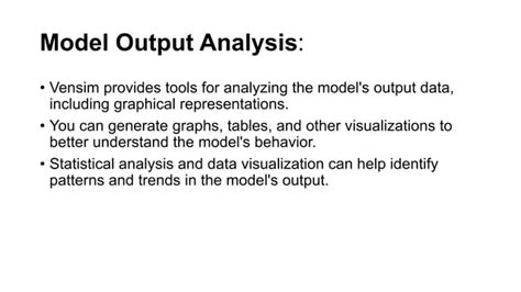 Vensim Model Packages Detailed Information Ppt