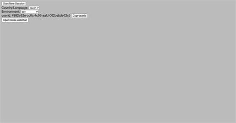 Puma Webchat Embedding Codesandbox