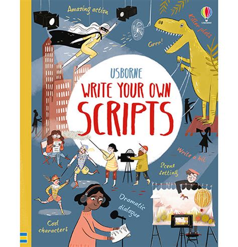 usborne write your own scripts actvity book little red hen