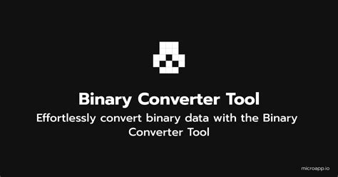 binary converter tool