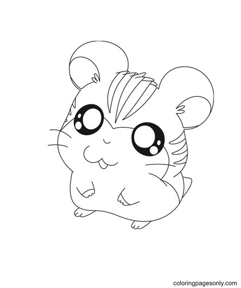 60 Hamster Kleurplaten ColoringPagesOnly