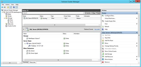 Creating A Sql Server 2014 Alwayson Failover Cluster Fci Instance In