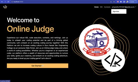 GitHub Anorangefalcon OnlineJudge GNDEC A Online Platform To Host