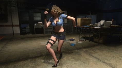 Rdr2 Karen Jones In Bad Cop Outfit Dancing Youtube