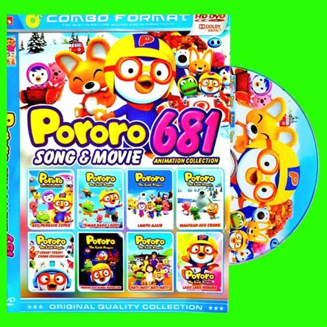 Kaset Dvd Koleksi Film Kartun Pororo Lengkap Kaset Dvd Film Pororo