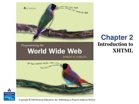 Ppt Introduction To Xhtml Origins And Evolution Of Html Powerpoint
